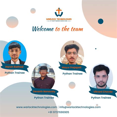 Warlock Technologies Pvt Ltd Official Odoo Partner On Linkedin Newtalent Teamwork