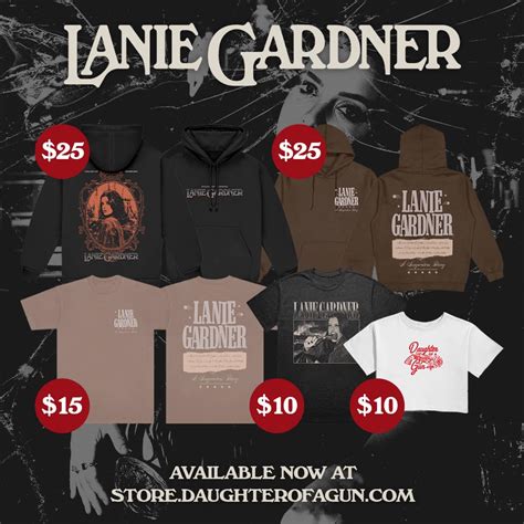 Lanie Gardner New Merch And New Music Is On Its Way