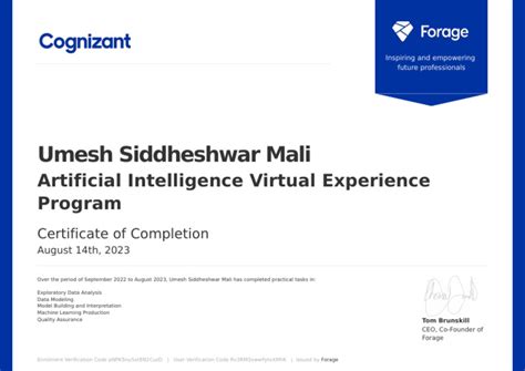 Cognizant Internship Pdf