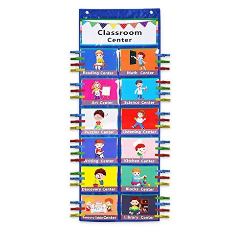 Classroom Center Pocket Chart Classroom Management Pocket Chart Classroom Course Tracking Pocket