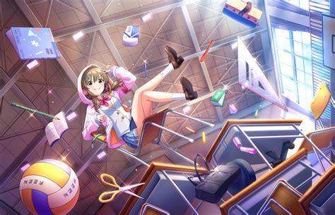 Safebooru Brown Hair Dress Hori Yuuko Idolmaster Cinderella Girls