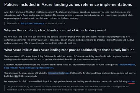 Incorrect Link Target In Alz Policiesmd · Issue 1127 · Azure