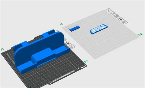 Sega Genesis Controller Stand Free 3d Print Model Makerworld