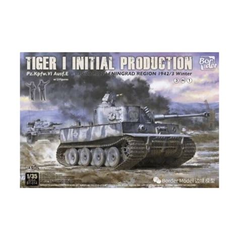 Border Models Tiger I Initial Production Pz Abt 502 Leningrad New