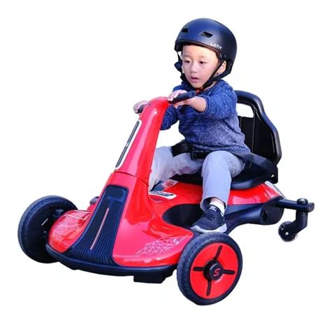 Triciclo Drift Elétrico Infantil 12v Vermelho Luz E Som Top Parcelamento Sem Juros