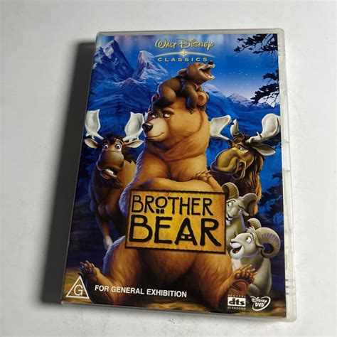 Brother Bear Dvd 2004 Disney Animated Film Region 4 Retro Unit