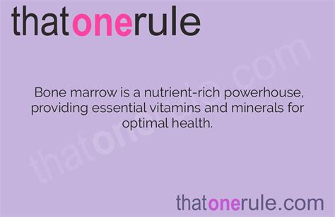 Bone Marrow Nutrition Facts Discover The Essential Health Benefits