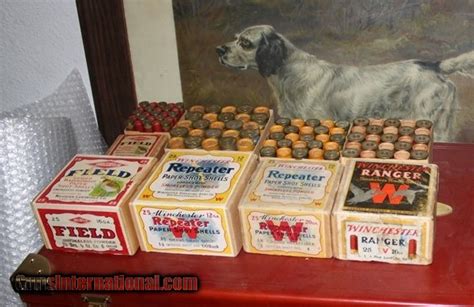 Collection Of Shotshell Boxes