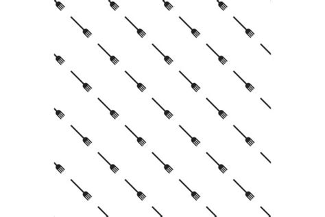 Plastic Fork Pattern Seamless Vector Graphic By Nsit0108 · Creative Fabrica