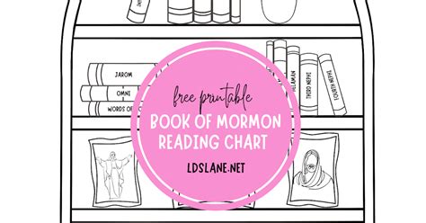 Modern Book Of Mormon Reading Chart