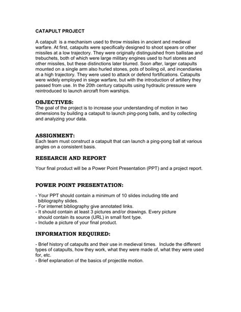 Catapult Projecthonors