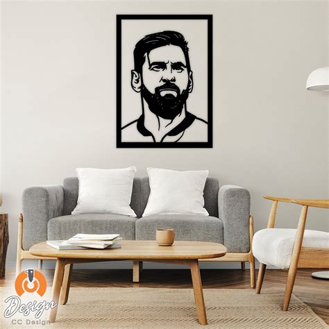 Cara Messi Con Barba Cc Design