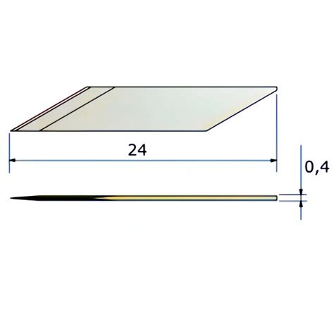 Colex T00335 Coroplast Knife Blades Cnc Machining Carbide Tool