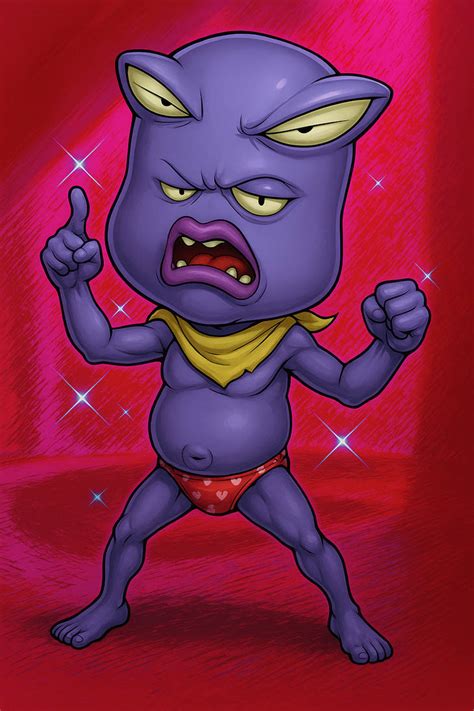 Ojama Purple By Dragonewtking On Deviantart