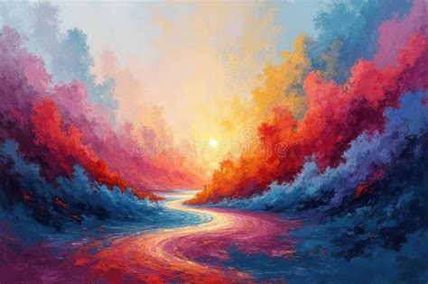 Expanding Realities Across Endless Spaces Stock Illustration Illustration Of Organic Space