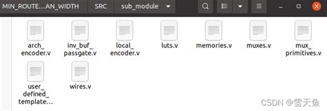 Openfpga系列（五）fpga Verilog之fabric 网表组织结构fpga输入网表数据结构 Csdn博客