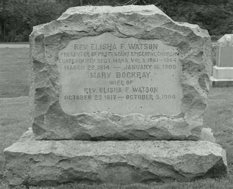 Rev Elisha Freeman Watson 1814 1900 Find A Grave Memorial