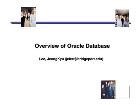 PPT Overview Of Oracle Database PowerPoint Presentation Free Download ID