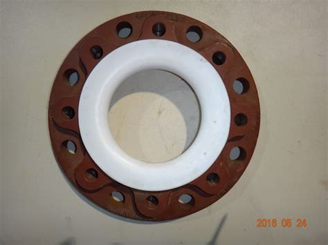 6x5 Ptfe Lined Resistoflex Reducing Flange 150 Transamerican Equipment Company