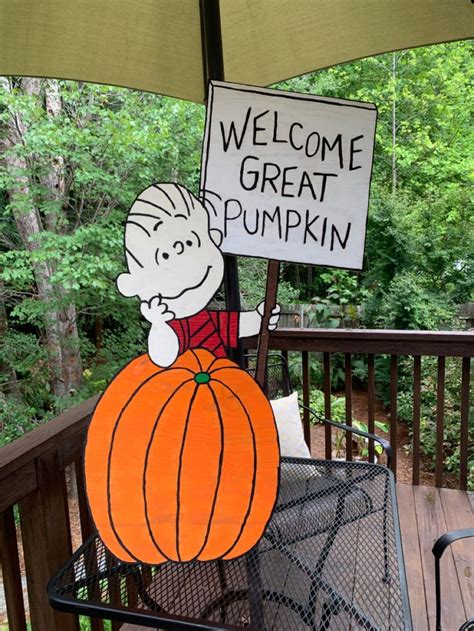 Its The Great Pumpkin Charlie Brown Halloween Yard Art Halloween