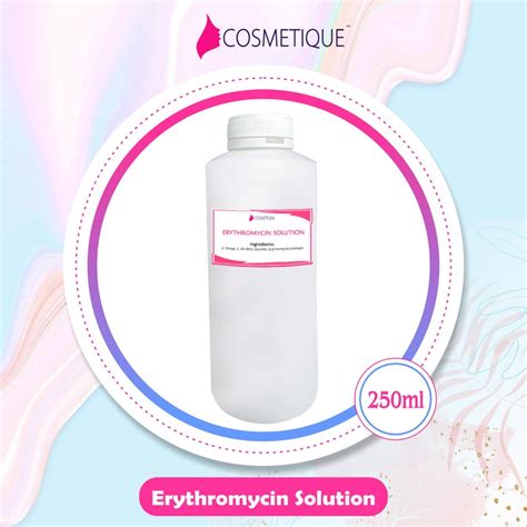 Acne Toner It Helps To Reduce The Number Of Pimples Erythromycin