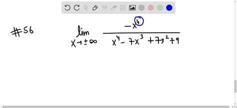 solved in exercises 47 56 find the limit of each rational function a