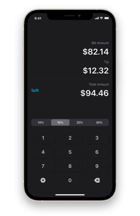 Tip Gratuity Calculator
