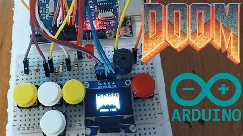 DooM On Arduino UNO With Sound Instructions In Description YouTube
