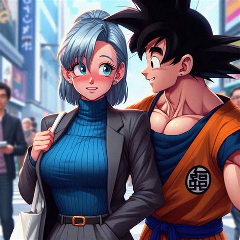 Goku And Bulma By Broly2020 On Deviantart