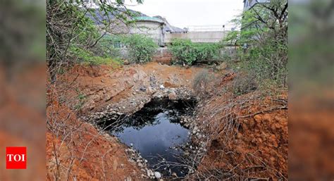 Leachate Flows Into Aravalis After Rain Firm Managing Plant Says Will Stop Leak Gurgaon News