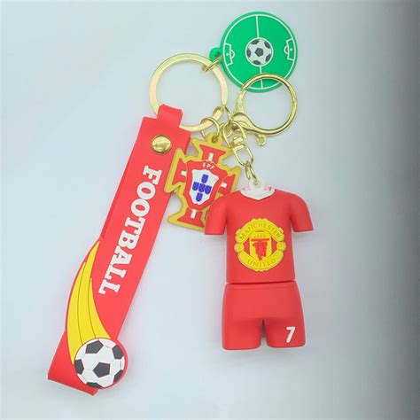 قیمت و خرید جاکلیدی مدل سیلیکونی طرح رونالدو منچستر یونایتد