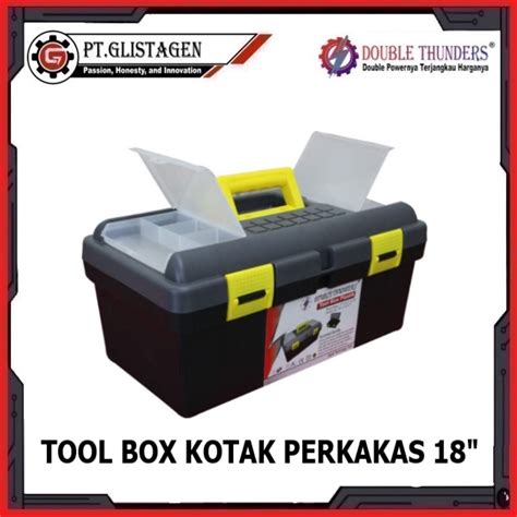 Jual Tool Box Kotak Obeng Perkakas Tool Kit Set Toolbox Besar 18 Inch Dt Shopee Indonesia