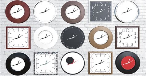 Clock Collection 3d Interior Unity Asset Store