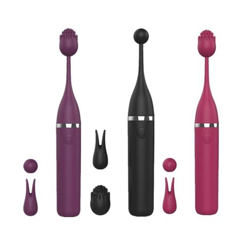 3 Caps Replaceable Vibrabtor Toys For Women Sexual G Spot Masturbation