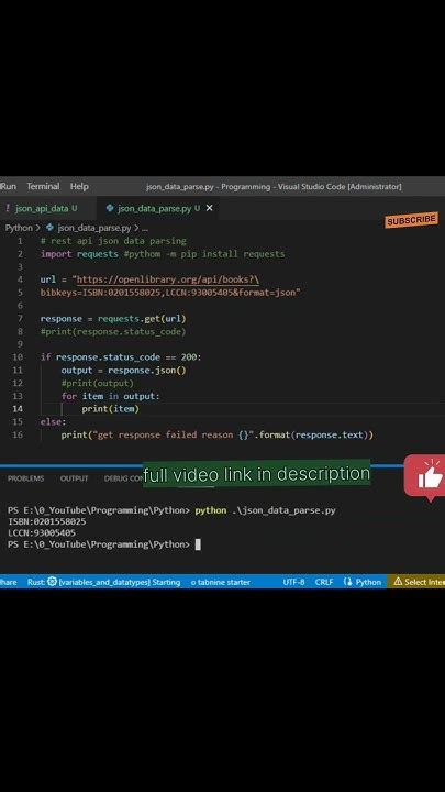 Learn This In Python Rest Api And Get Json Data Python Codeasbytes