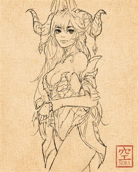 I Promised To Make Lilith Fan Art Promise Fulfilled Colored Version To Be Released Soon