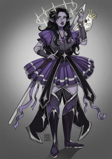Commission Magical Girl Astral Elf For Dnd Rartist
