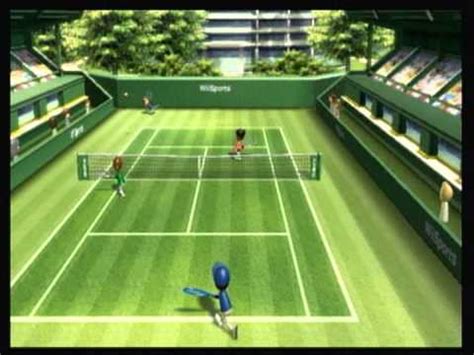 Wii Sports Tennis Youtube