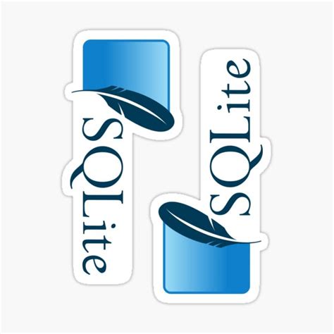 Sqlite­ Sticker For Sale By Juxtapo Redbubble