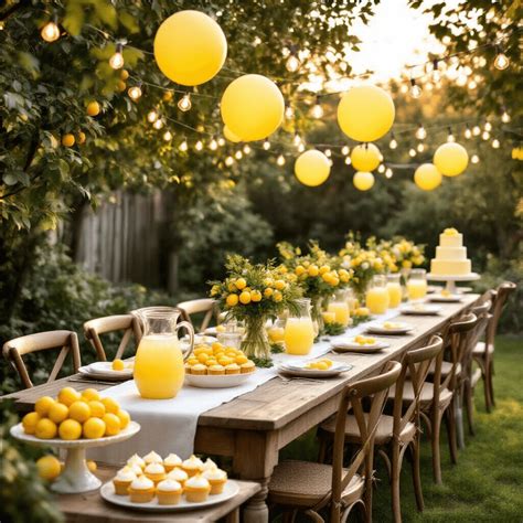 Squeeze The Day The Ultimate Lemon Birthday Party Guide