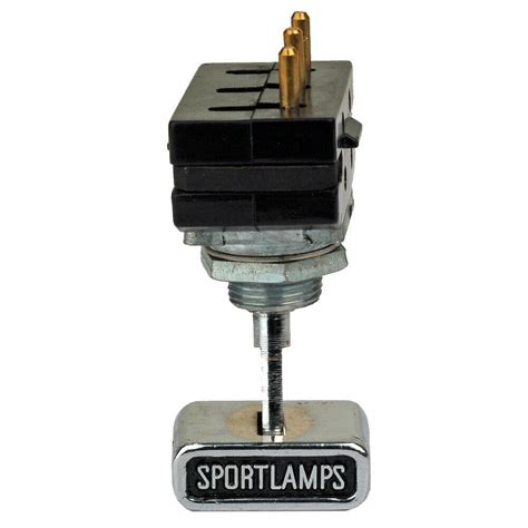1970 Mustang Mach 1 Sport Lamp Switch Assembly Ebay