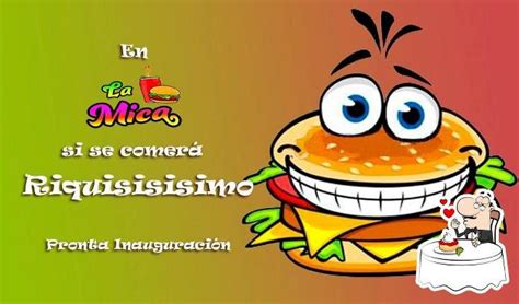 Menu At La Mica Lurin