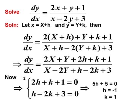 31279909 Homogeneous Differential Equations 1ppt