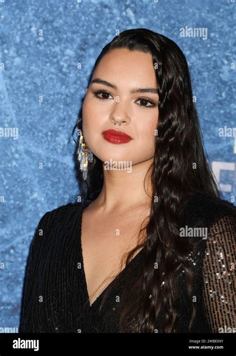 Los Angeles California January 09 Anna Lambe Attends The Los