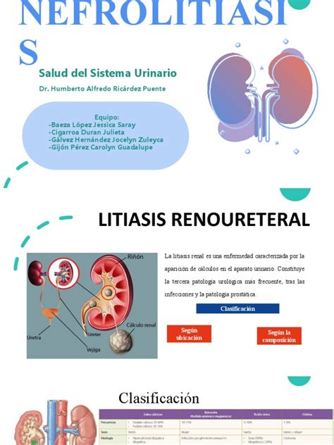 Litiasis Renal 1 Pdf Especialidades Medicas Medicina Clinica