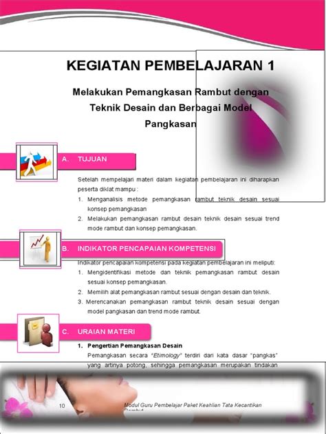 Teknik Pemangkasan Rambut Desain Pdf Karier And Perkembangan Bisnis