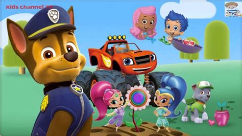 Paw Patrol Mission Paw Friendship Garden Blaze And The Monster