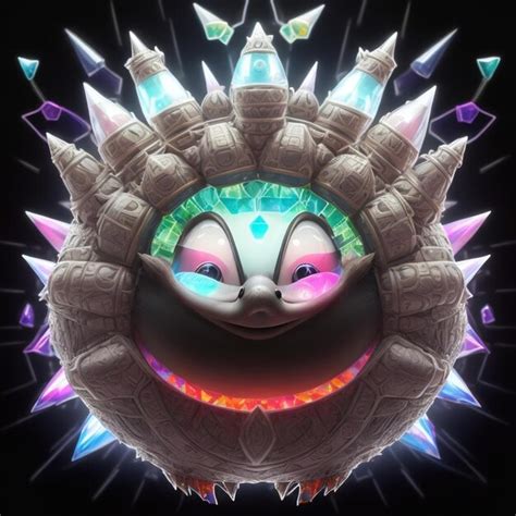 Premium Ai Image Uv Art Cartoon Alien Hallucinogen