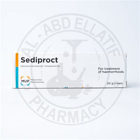 Sediproct 20g Buy Sediproct Cream 20 Gm Online Pharmazone Kuwait