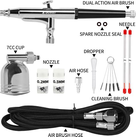 Xdovet Professional Dual Action Airbrush Kit User Manual